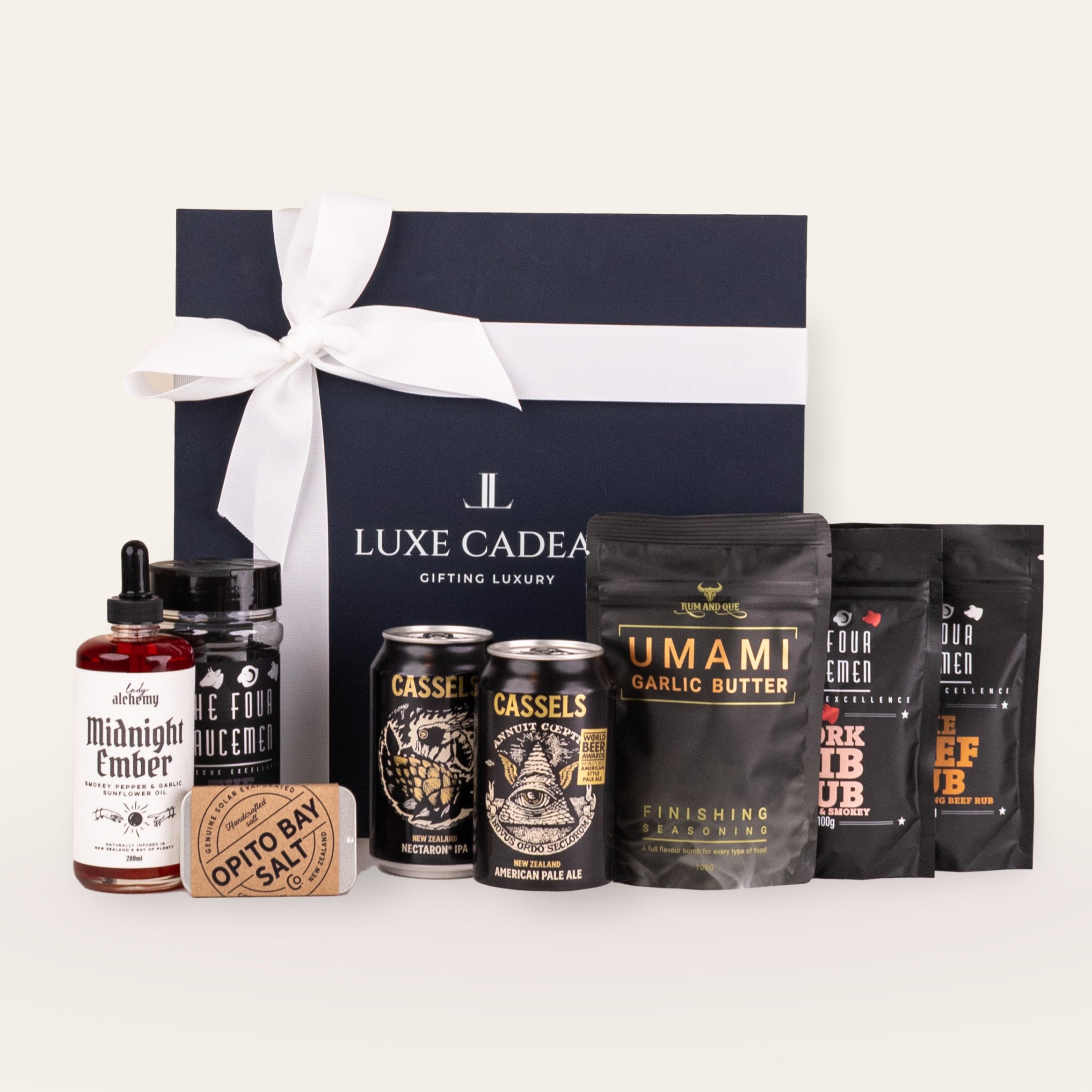 Seasoned & Savoured – Men’s Gift Box – Luxe Cadeau